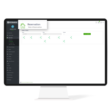 Online Restaurant Reservation System | Restora POS
